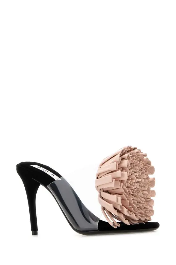 Alaïa Pvc Mules With Embellished Detailing - Multicolor