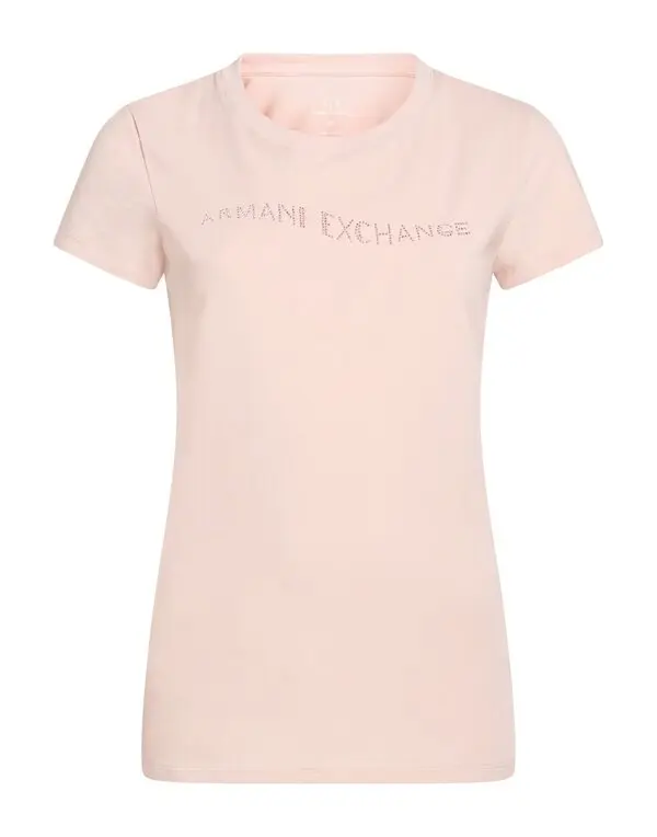 Armani Exchange Crystal Logo T-shirt
