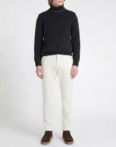 GRAN SASSO Virgin Wool Mélange Turtleneck