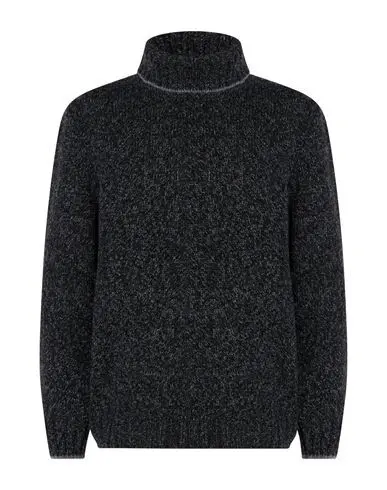 GRAN SASSO Turtleneck Charcoal Size Virgin Wool