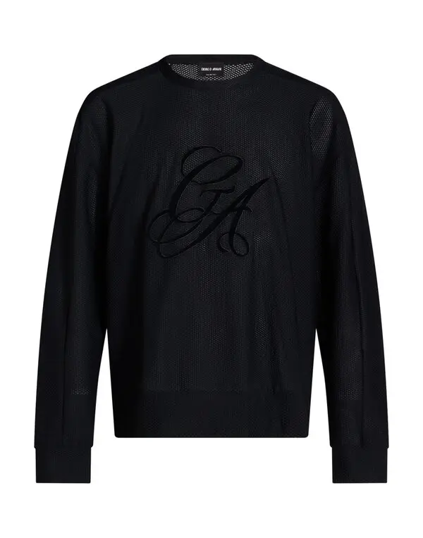 Giorgio Armani Sweatshirt Size Polyamide, Elastane