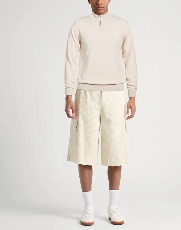 DANIELE FIESOLI Light Merino Wool Half-zip Sweater