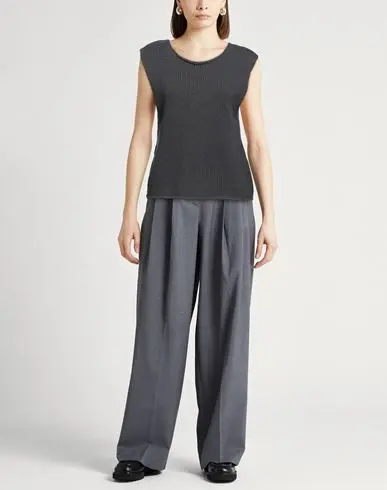 ALYSI Sweater Charcoal Size Wool, Cashmere