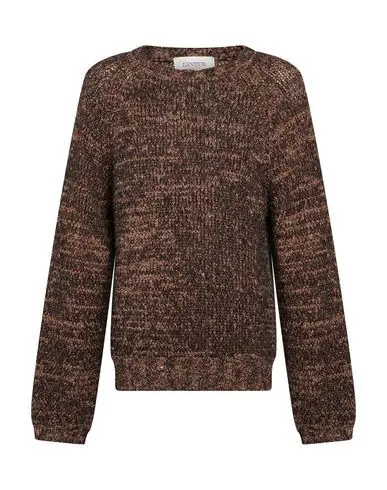 LANEUS Sweater Camel Size Alpaca Wool, Synthetic Fibers, Baby Alpaca Wool, Organic Cotton, Merino Wool - Beige