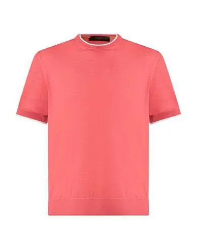 MOORER Sweater Coral Size Virgin Wool - Red