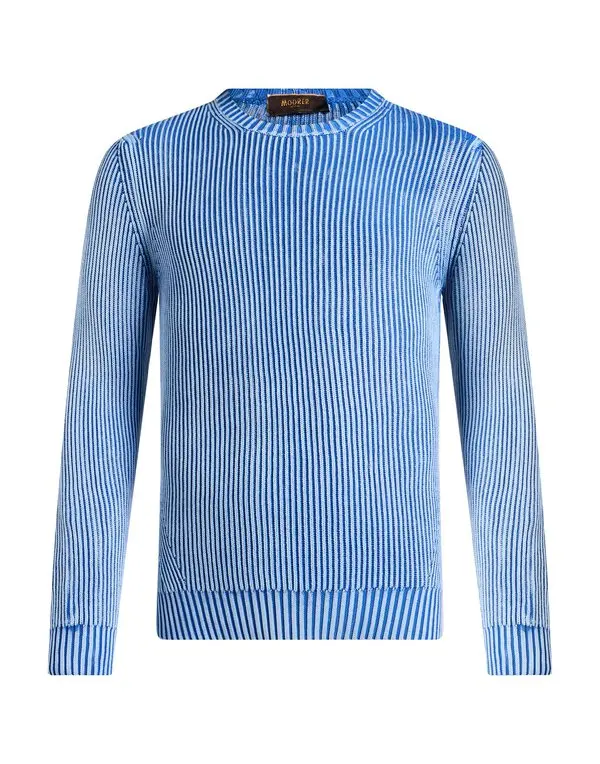 MOORER Sweater Coral Size Cotton - Blue
