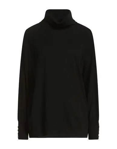 Alpha Studio The Fine Essentials Turtleneck Size Merino Wool - Black