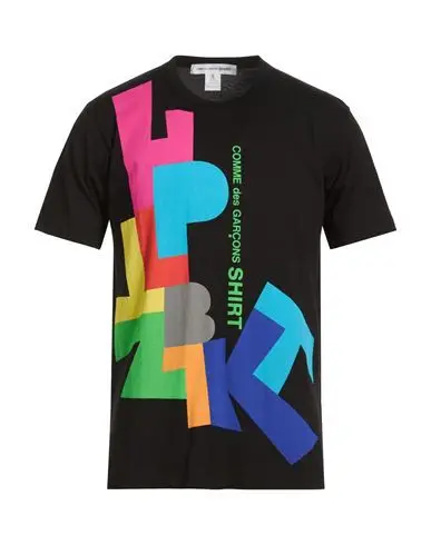 Comme Des Garçons T-shirt Size Cotton - Black