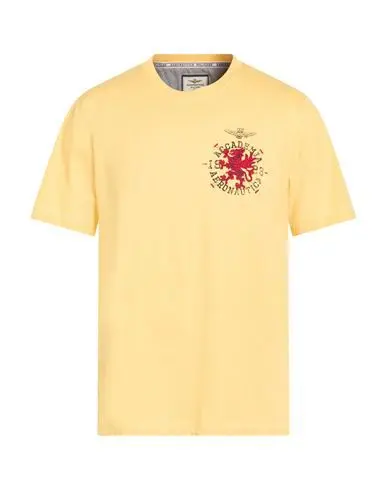 AERONAUTICA MILITARE T-shirt Size Cotton - Yellow