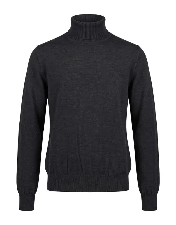 Alpha Studio Turtleneck Charcoal Size Merino Wool