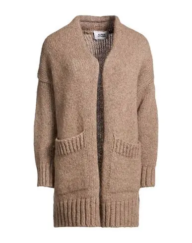 Alpha Studio Cardigan Taupe Size Wool, Metal Fiber, Polyamide - Grey