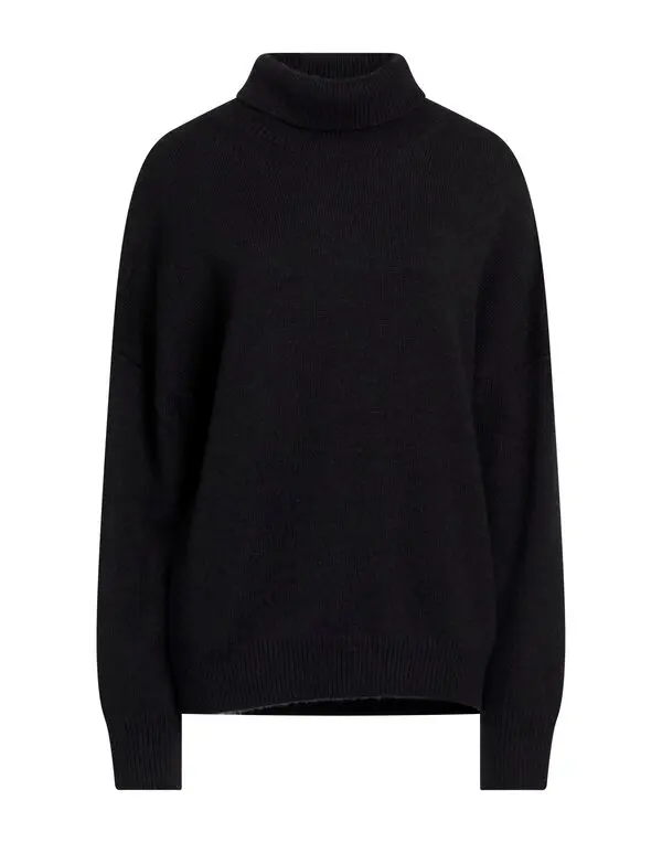 CARLA G. Turtleneck Size Polyacrylic, Alpaca Wool, Polyamide, Polyester - Black