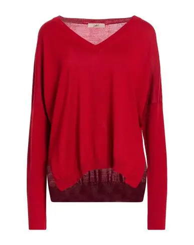 CARLA G. Sweater Size Wool, Acrylic - Red
