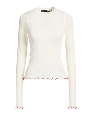 ROTATE BY BIRGER CHRISTENSEN Viscose And Wool Sweater - Ivory