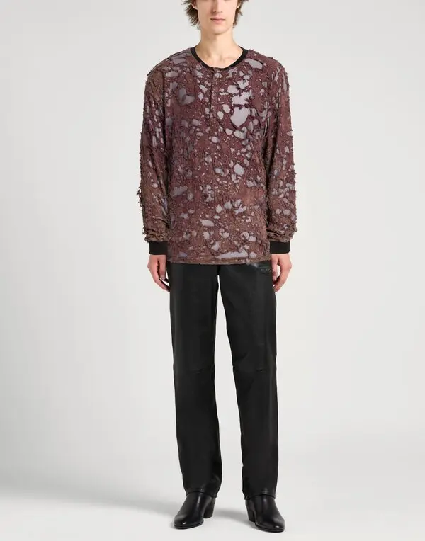DIESEL® T-shirt Size Cotton, Polyester, Elastane