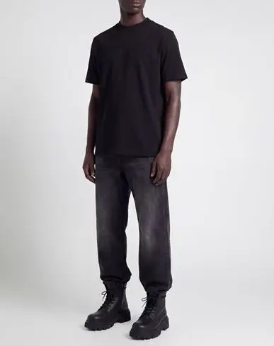 DISCLAIMER T-shirt Size Cotton - Black