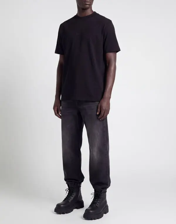 DISCLAIMER T-shirt Size Cotton - Black