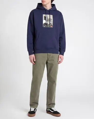 Obey Sweatshirt Size Cotton, Polyester - Navy