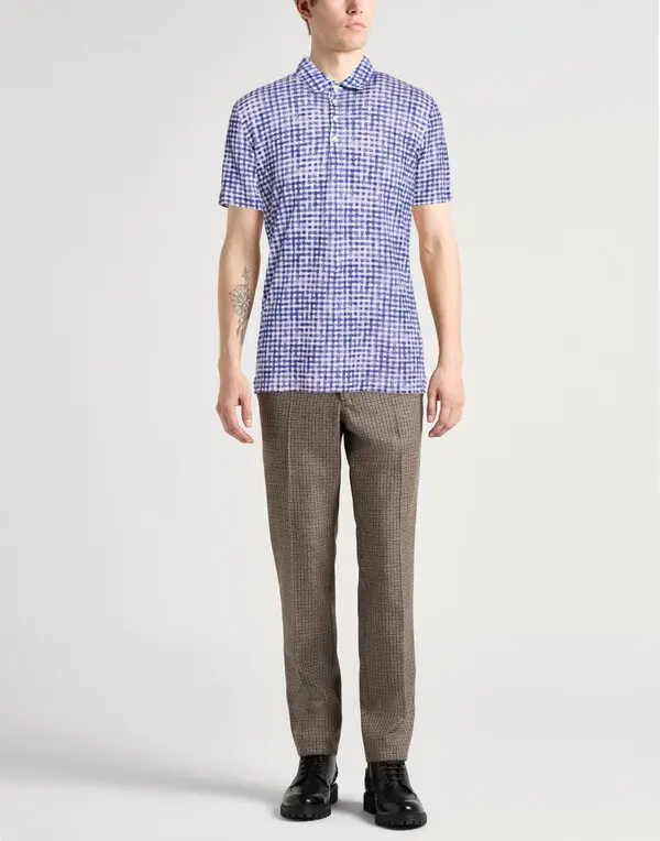 120% Lino Polo Shirt Bright Size Linen