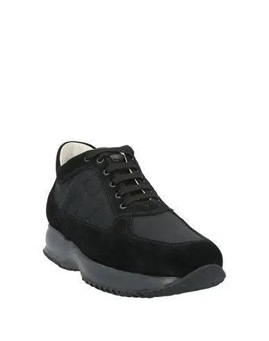 Hogan Sneakers In Suede And Textile Fibers