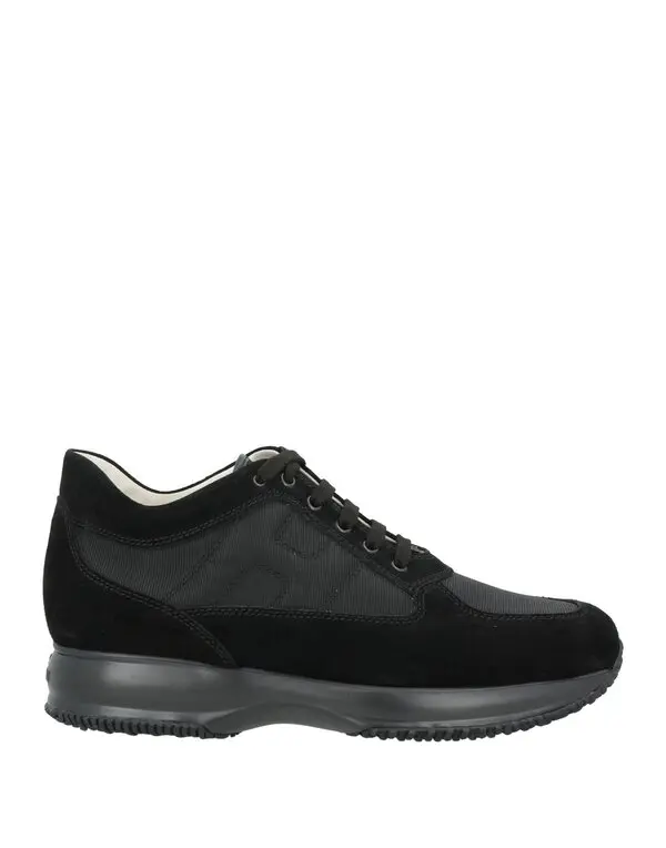 Hogan Sneakers In Suede And Textile Fibers