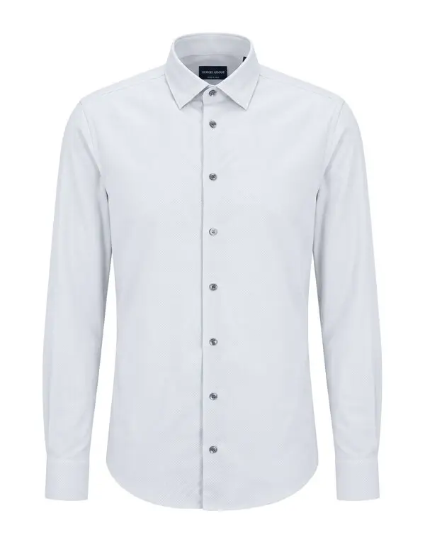 Giorgio Armani Shirt Size Polyamide, Elastane - Grey