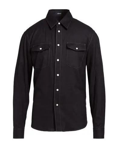 Versace Shirt Size Cotton, Lyocell - Black
