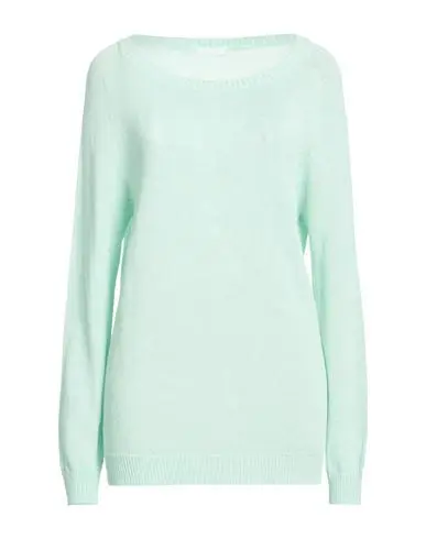Malo Sweater Size Linen, Cotton - Blue