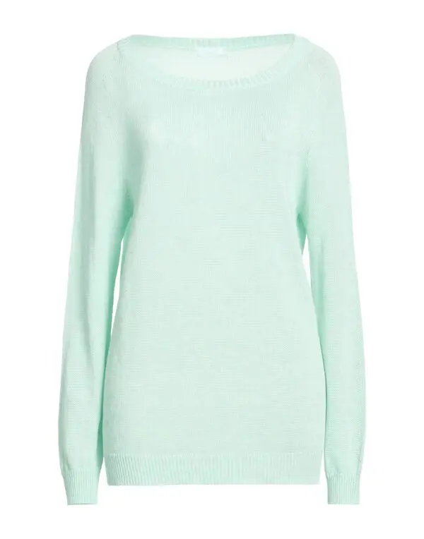 Malo Linen Cotton Crewneck Sweater