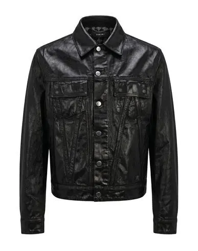 Amiri Denim Outerwear Size Cotton - Black