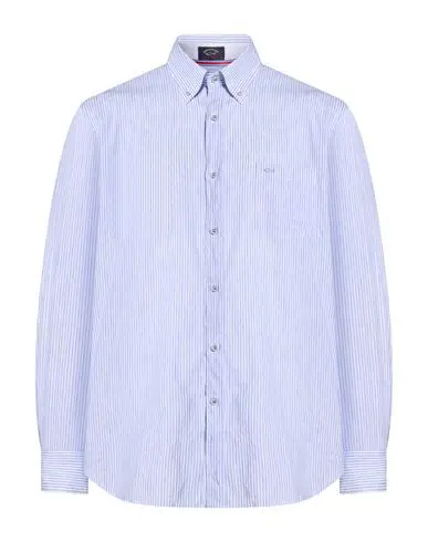 Paul & Shark Shirt Size Linen, Cotton - Blue