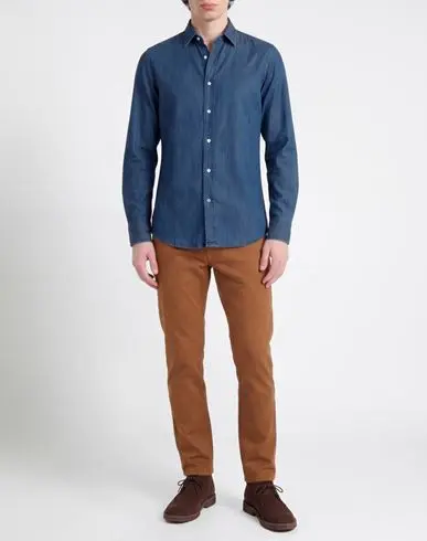 R3D WÖÔD Denim Shirt Size Cotton