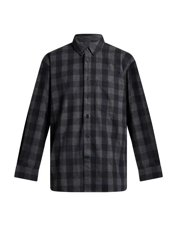 EDITIONS 102 Shirt Charcoal Size Organic Cotton