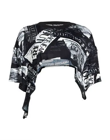 Versace T-shirt Size Viscose, Elastane, Cotton - Black
