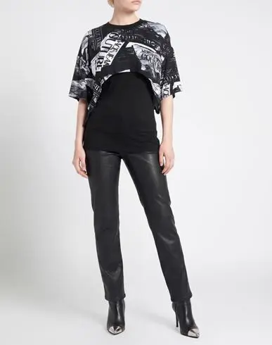 Versace Printed Viscose And Elastane Blend T-shirt