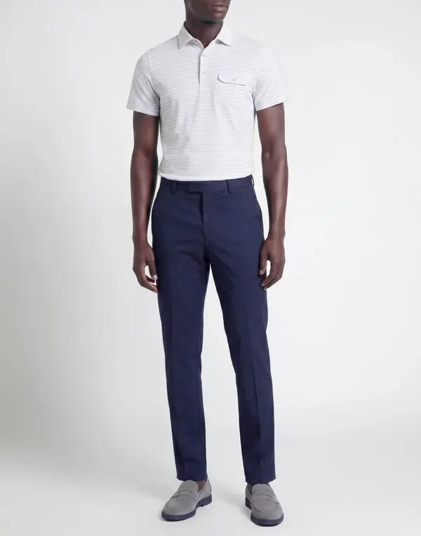 MOORER Polo Shirt Size Cotton - Light Grey