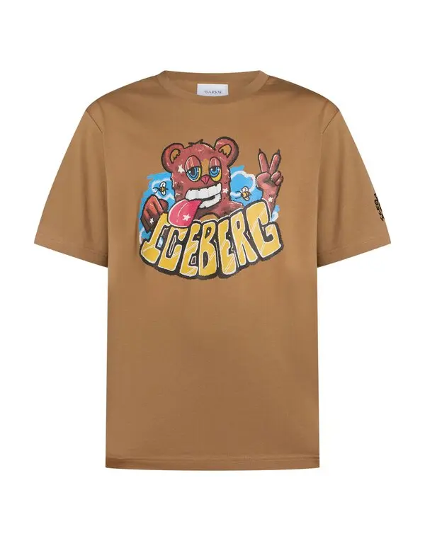 Iceberg T-shirt Size Cotton - Beige