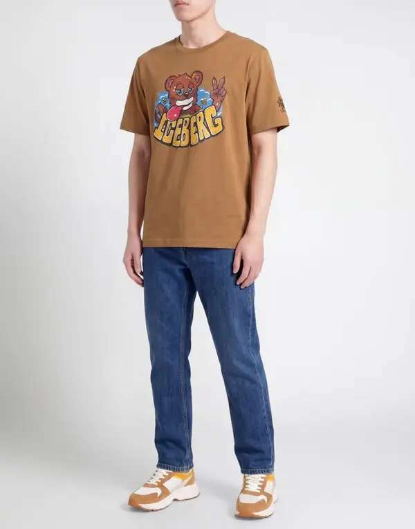 Iceberg T-shirt Size Cotton - Beige
