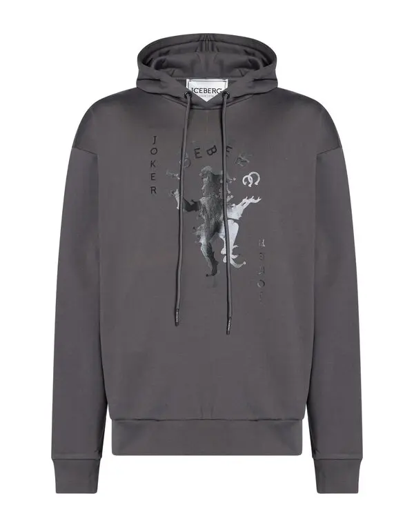 Iceberg Cotton Sweatshirt With Print