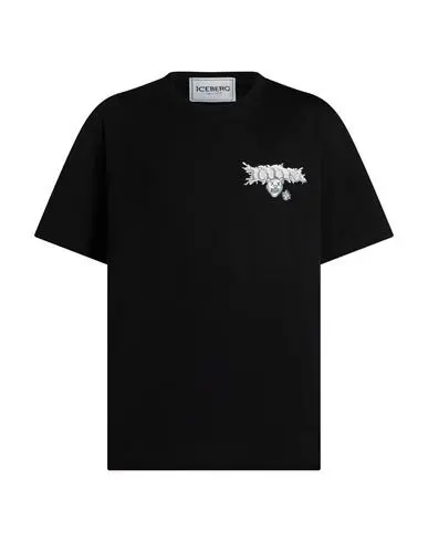 Iceberg T-shirt Size Cotton - Black