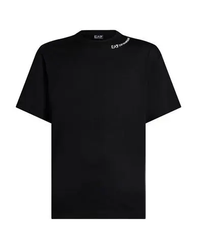 EA7 T-shirt Chocolate Size Cotton - Black