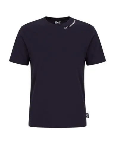 EA7 T-shirt Chocolate Size Cotton - Navy