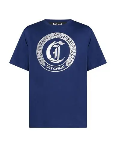Just Cavalli T-shirt Size Cotton - Blue