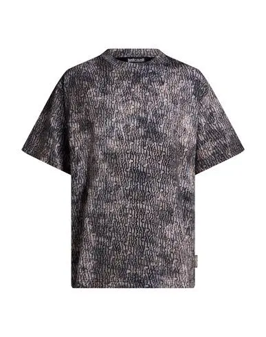 Just Cavalli T-shirt Taupe Size Cotton - Grey