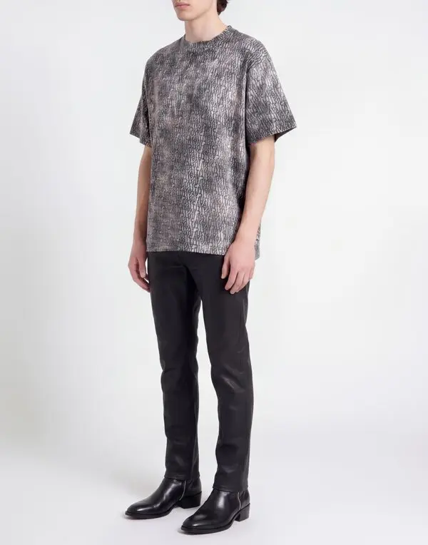 Just Cavalli T-shirt Taupe Size Cotton