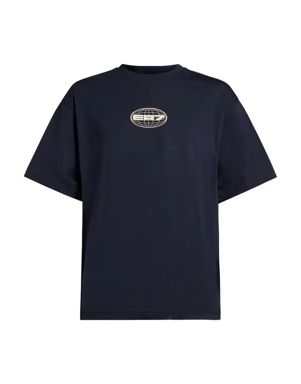 EA7 T-shirt Size Cotton - Blue