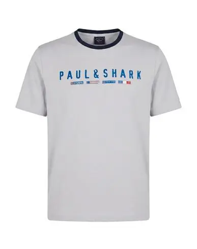 Paul & Shark T-shirt Size Cotton - Light Grey
