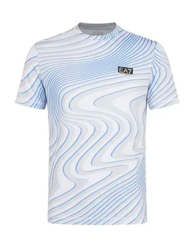 EA7 T-shirt Light Size Recycled Polyester, Elastane - Grey