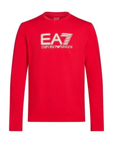 EA7 T-shirt Bright Size Cotton, Elastane - Red