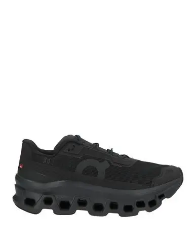 On Sneakers Size Textile Fibers, Synthetic Fibers - Black
